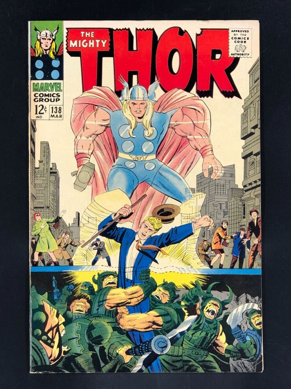 Thor #138 (1967) FN/VF 1st Appearance of Orikal | Comic Books - Silver ...