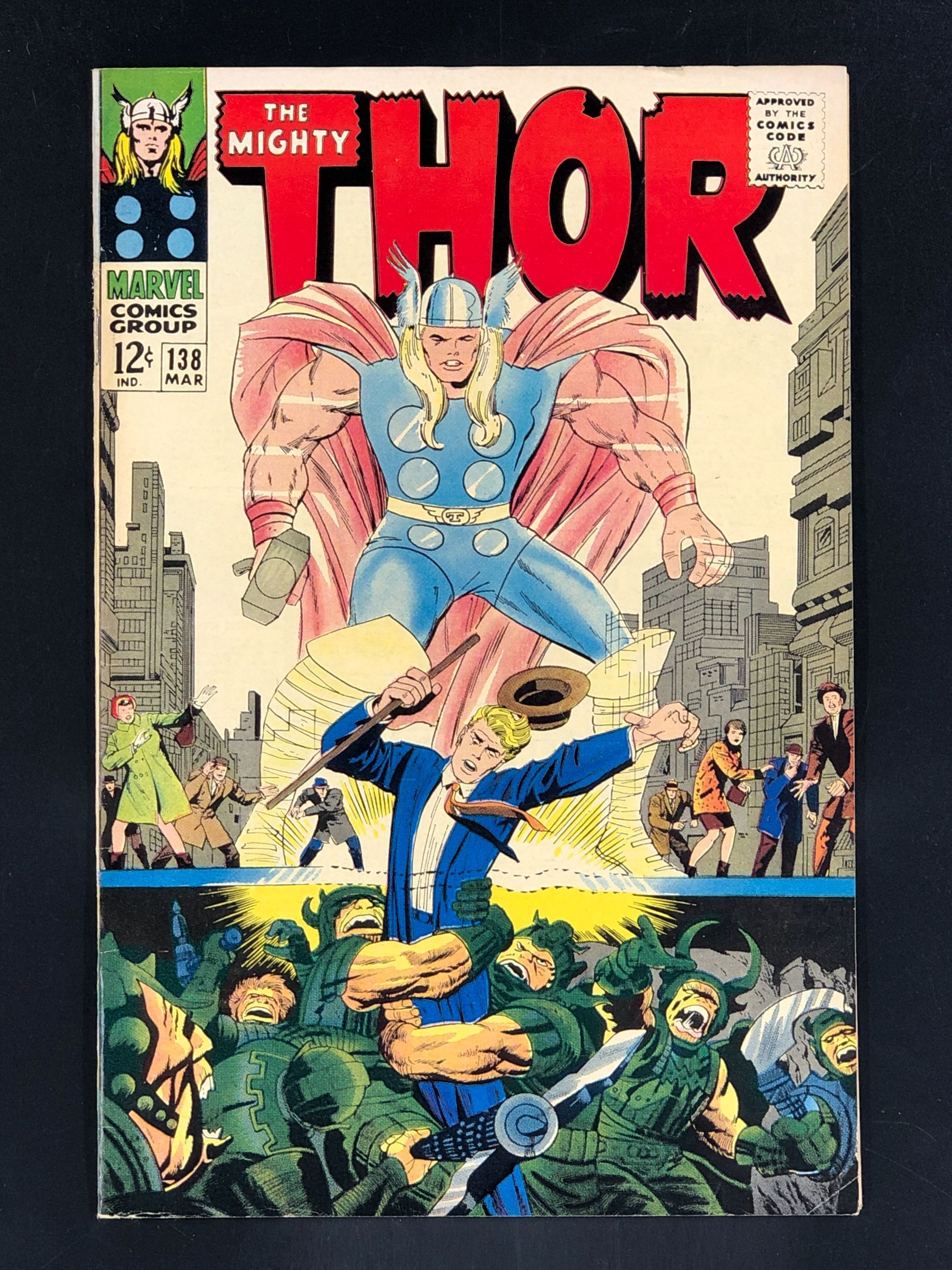 Thor #138 (1967) FN/VF 1st Appearance of Orikal | Comic Books - Silver ...