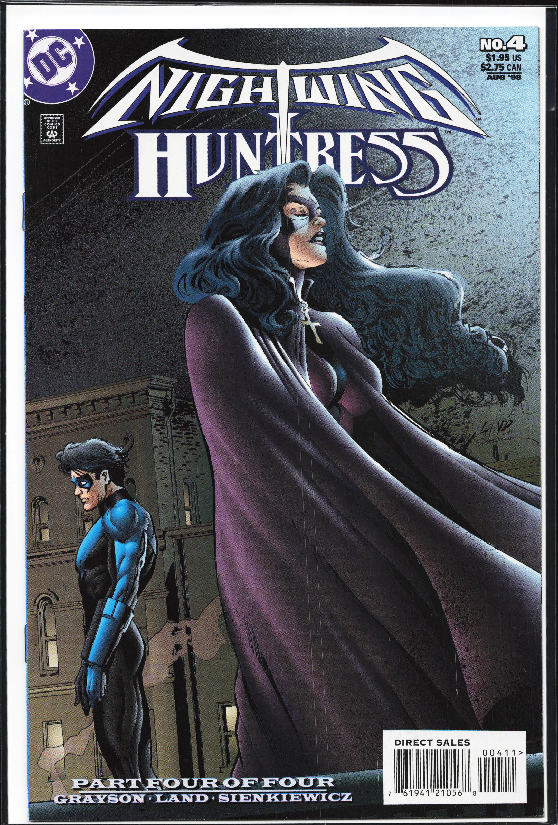 Nightwing and Huntress #4 (1998) Huntress | Comic Books - Modern Age ...