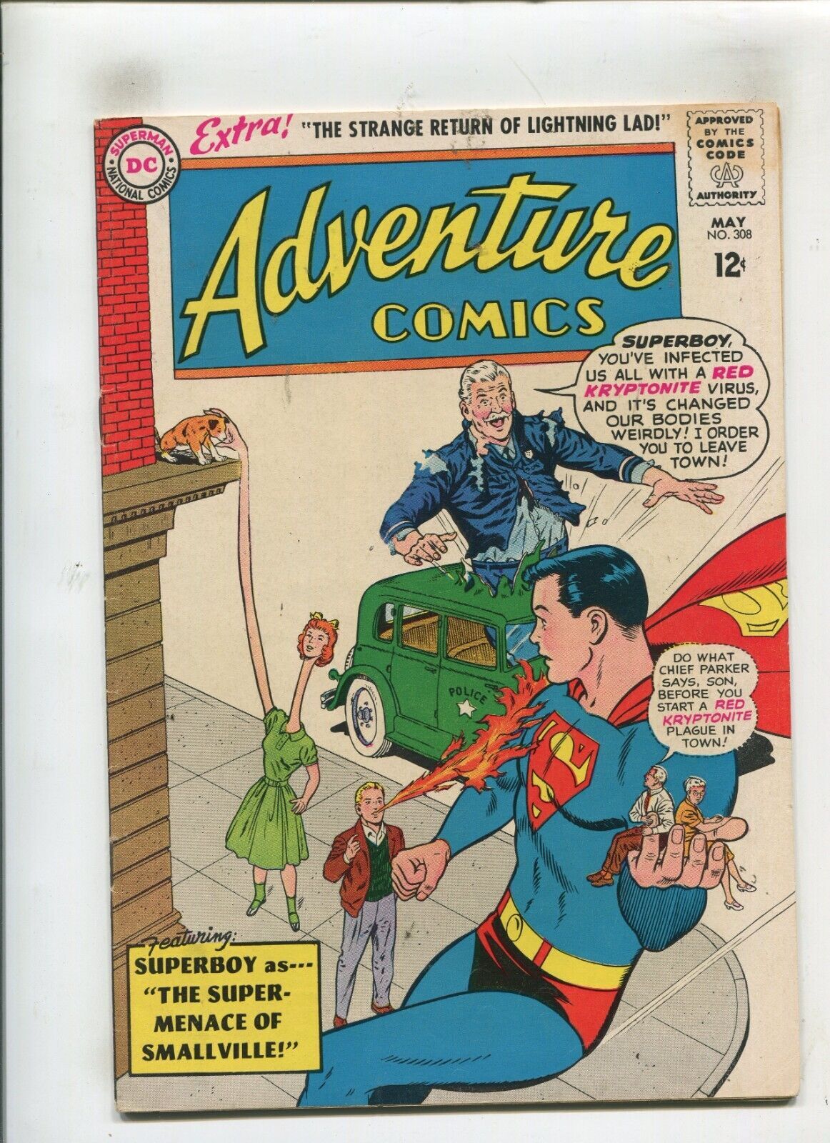 Adventure Comics #308 (5.5/6.0) Super Menace of Smallville!! 1963 ...