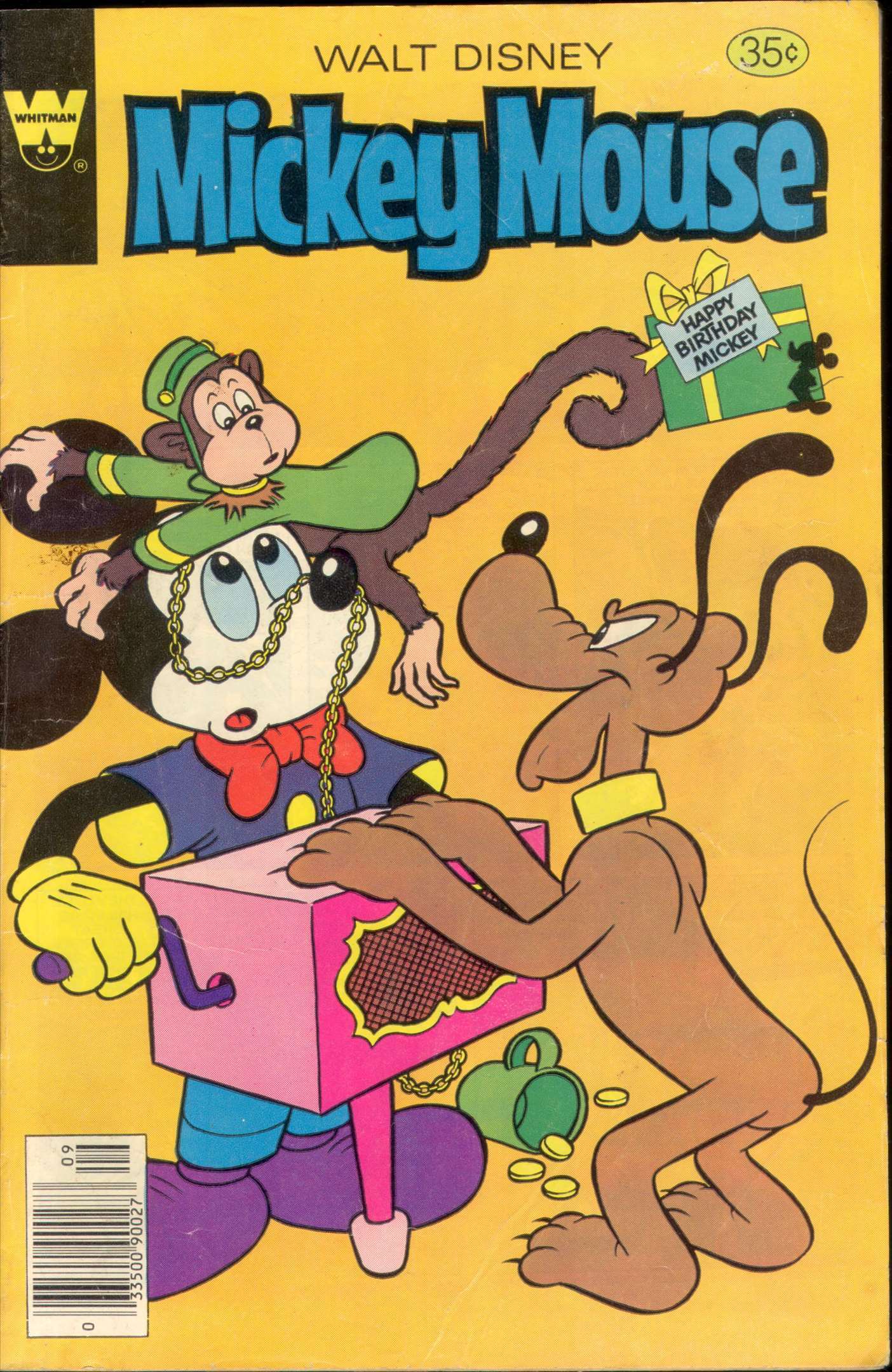 Mickey Mouse (Walt Disney's ) #187A VG ; Gold Key | low grade comic ...