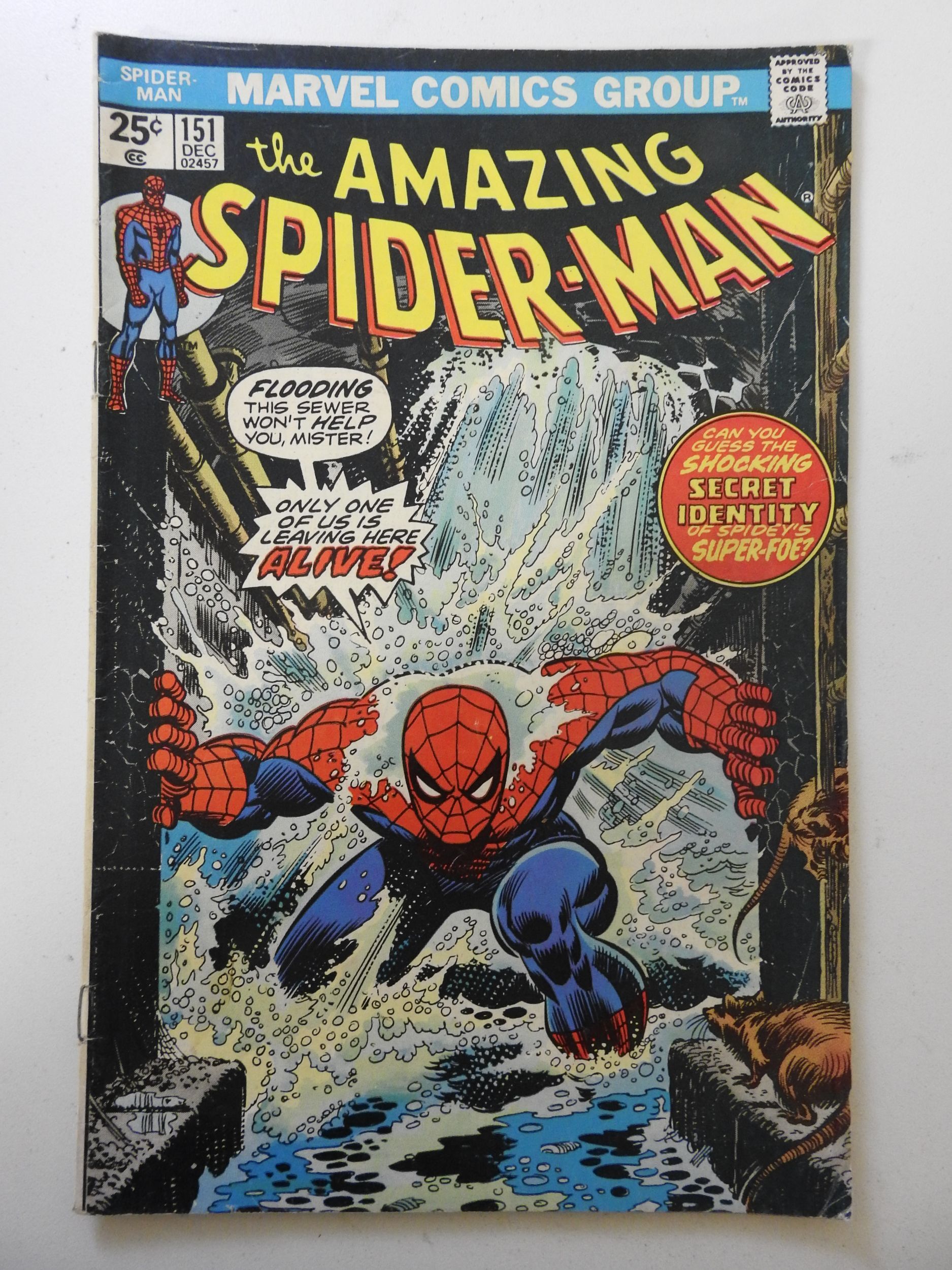 The Amazing Spider-Man #151 (1975) VG- Condition see description ...