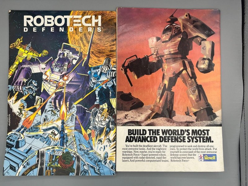 Robotech Defenders #1 2 Complete Newsstand Set (1985 DC Comics) FN ...