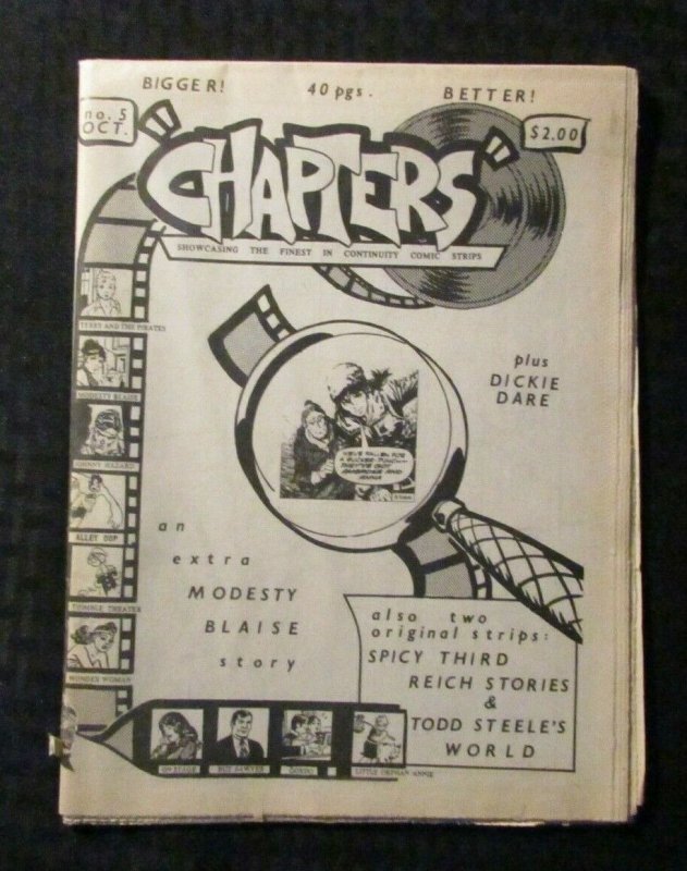 1980's Oct CHAPTERS Newspaper Comic Strips #5 VG+ 4.5 Modesty Blaise Dickie Dare | Comic Books ...