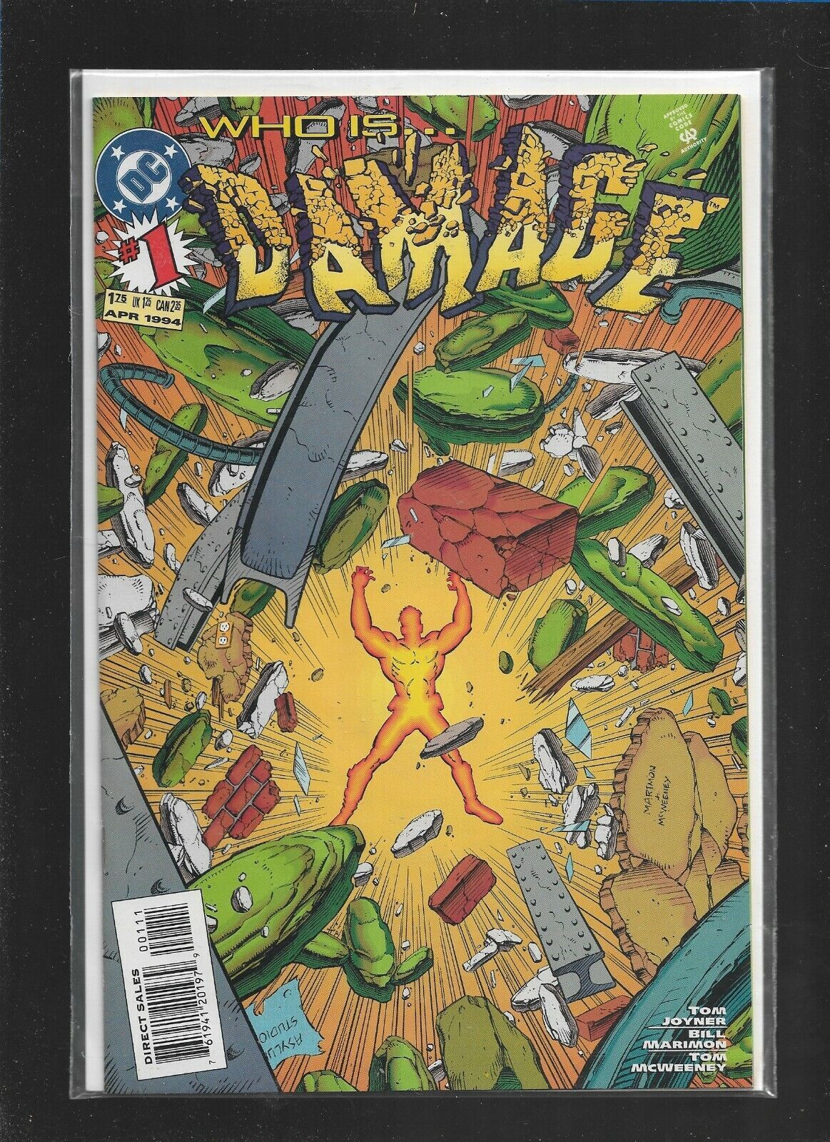 Damage #1, 2, 3, 6 DC Comics 1994 nw53x1 | Comic Books - Modern Age, DC ...
