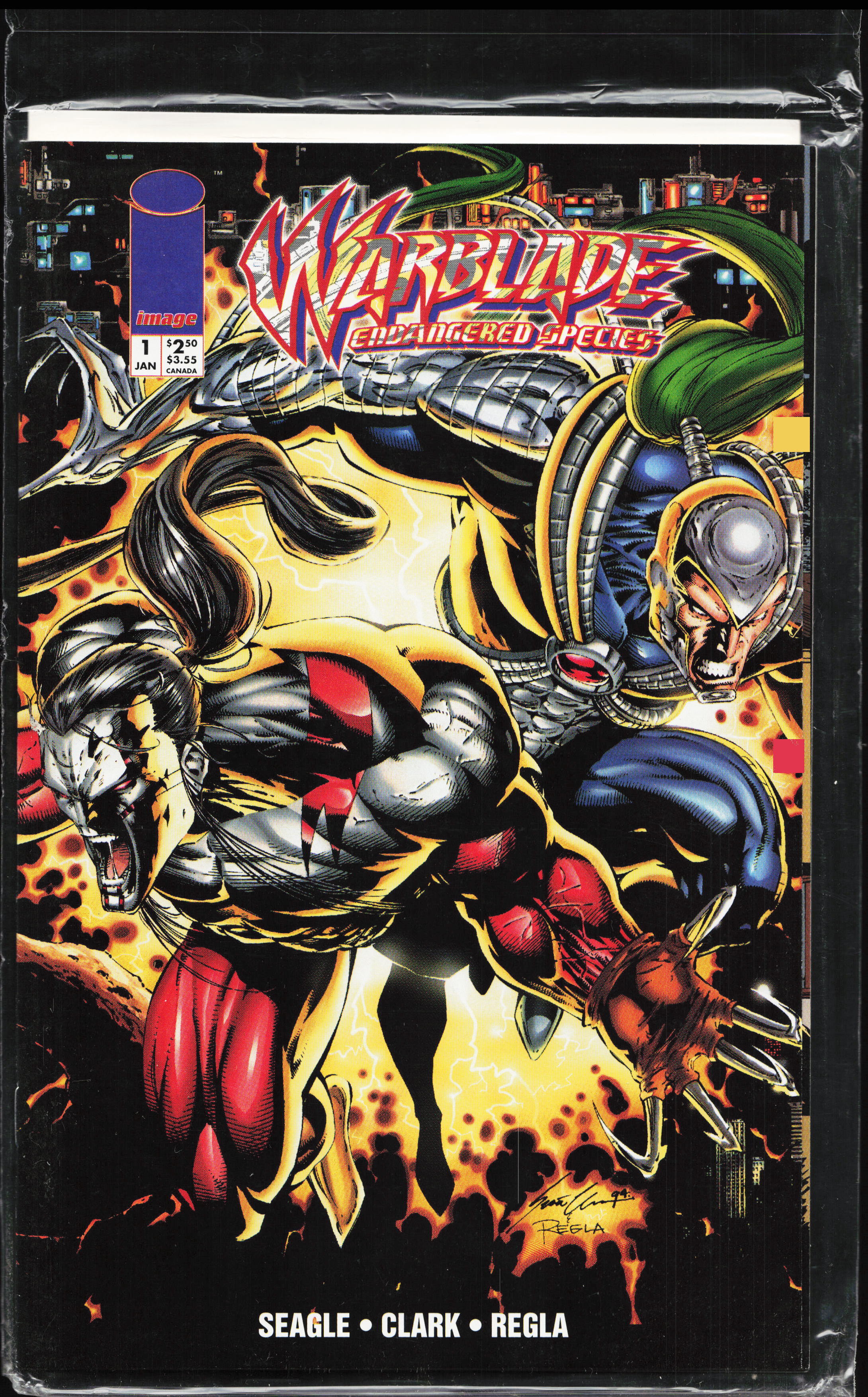 Warblade: Endangered Species #1 (1995) Warblade | Comic Books - Modern ...