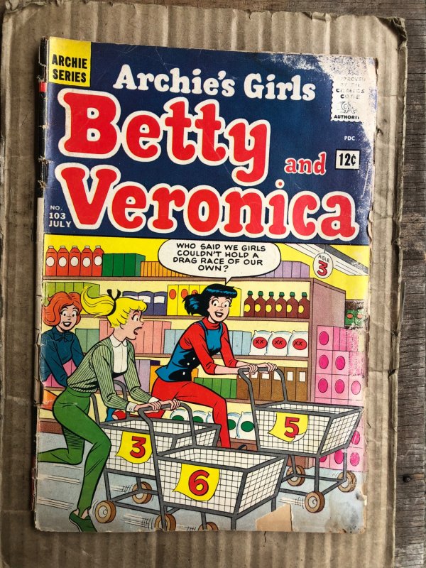 Archie's Girls Betty and Veronica #103 (1964) | Comic Books - Silver ...