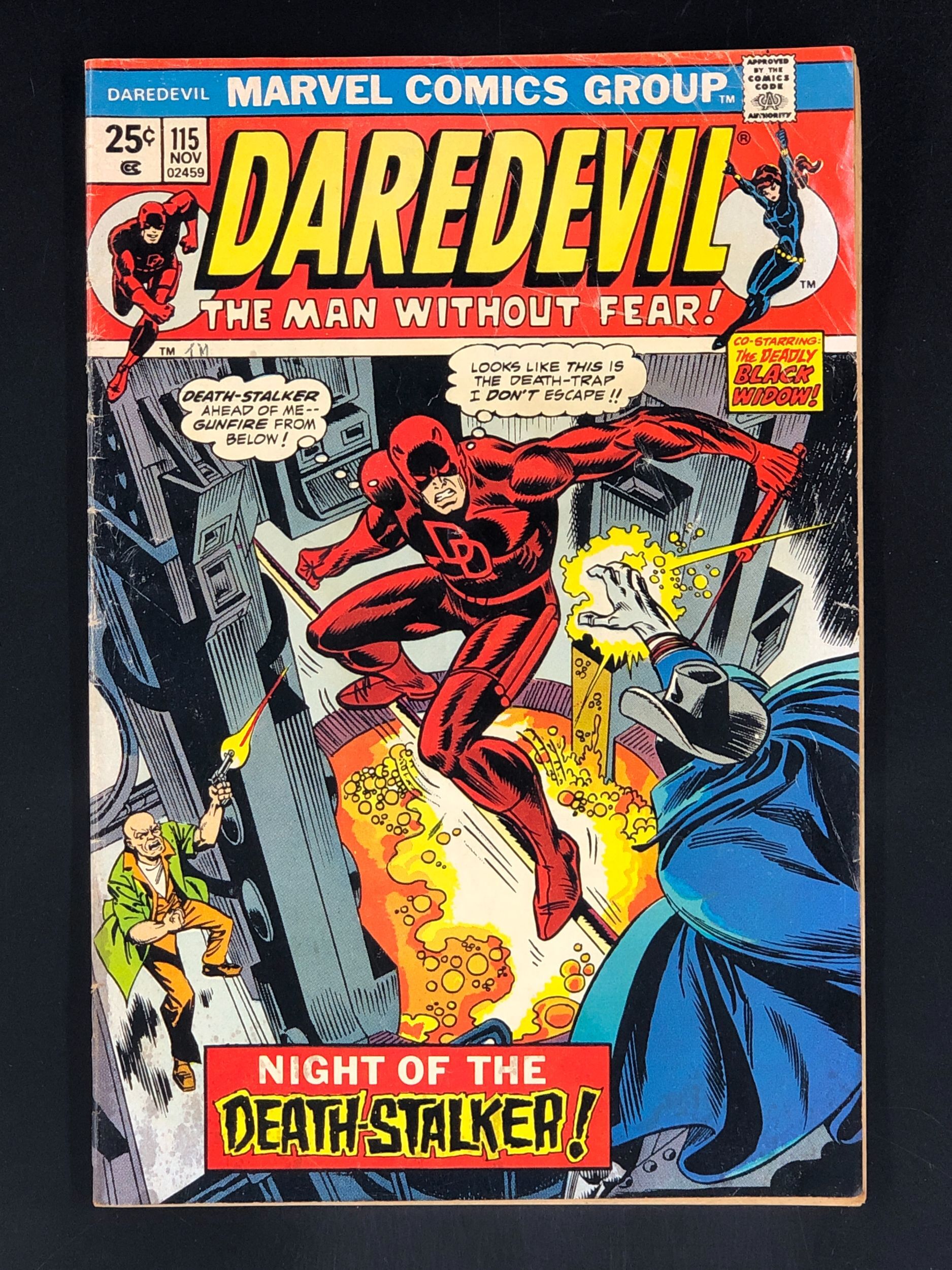 Daredevil #115 (1974) Includes an Advertisement for Incredible Hulk ...