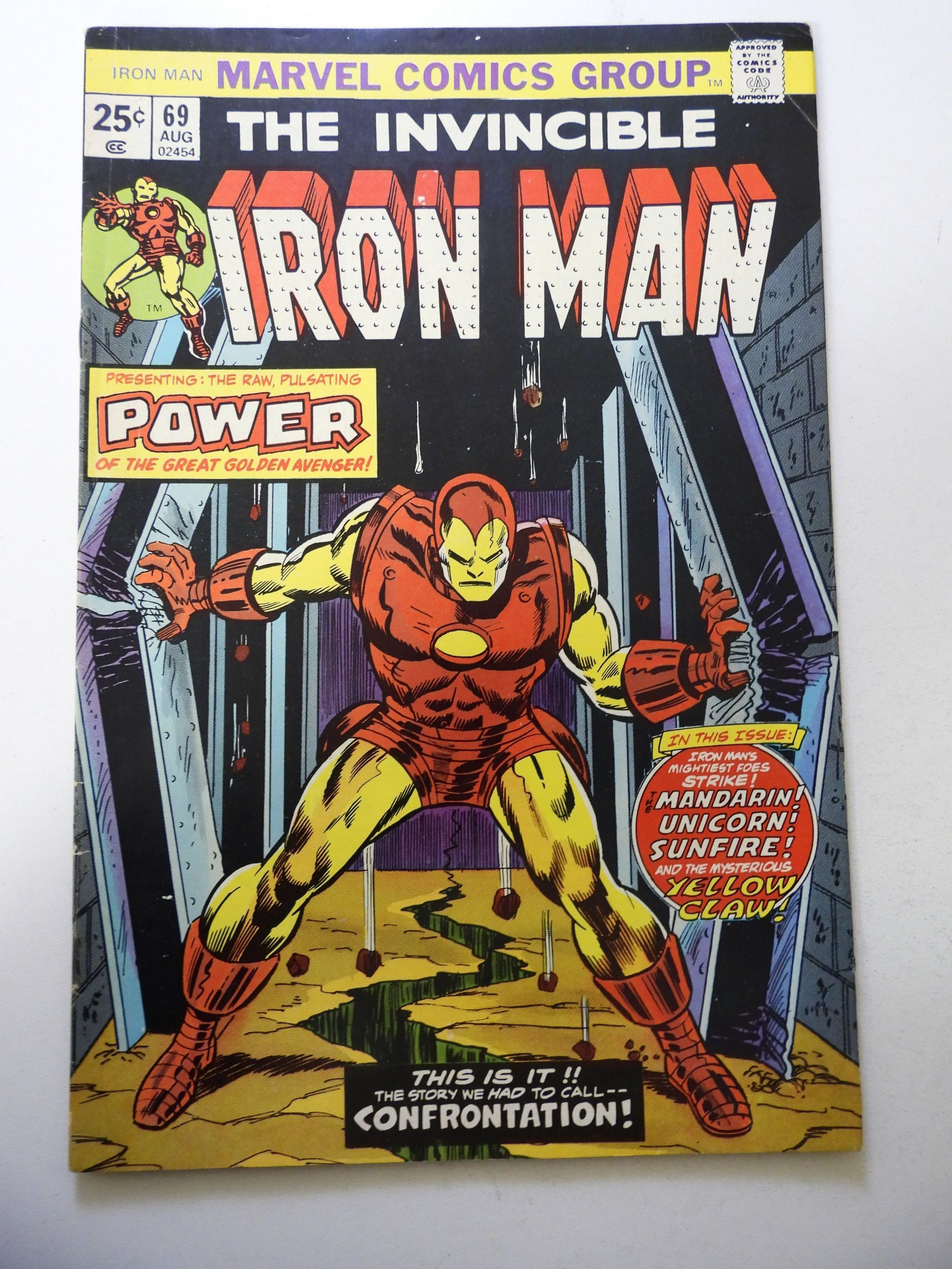 Iron Man #69 (1974) FN Condition MVS Intact | Comic Books - Bronze Age ...
