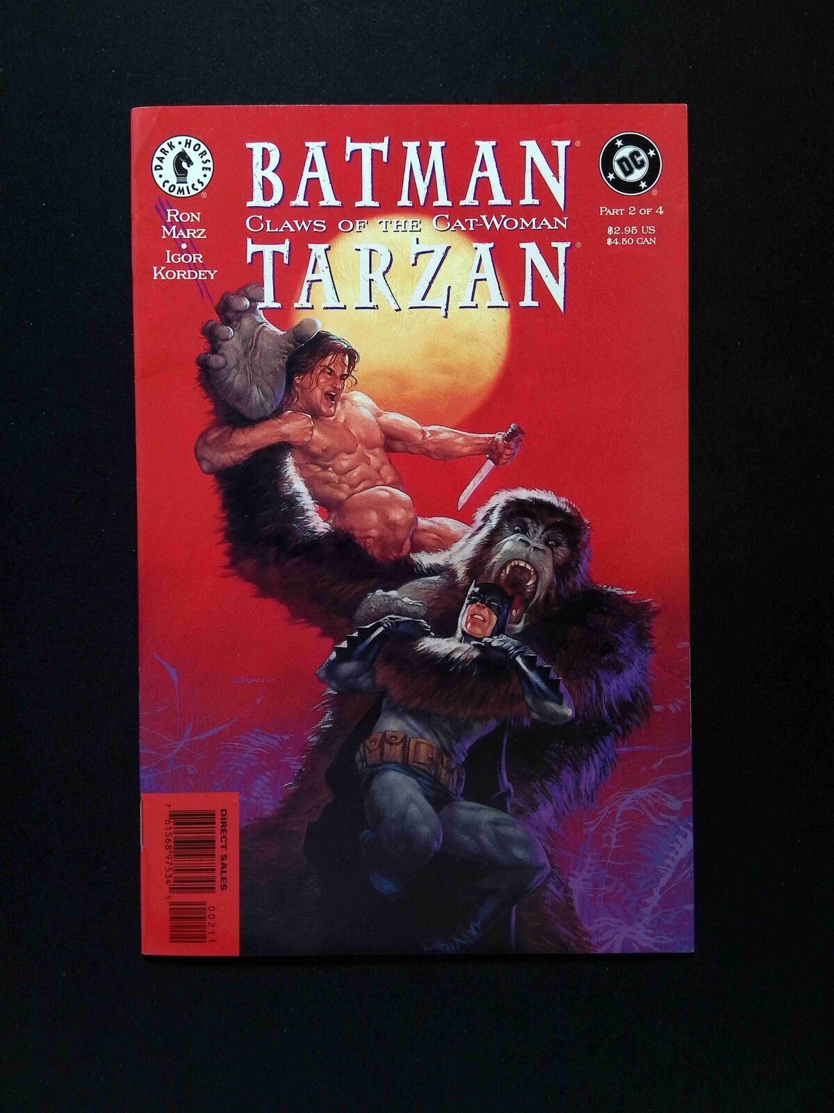Batman Tarzan Claws of the Catwoman #2 DC/Dark Horse Comics 1999 VF+ ...