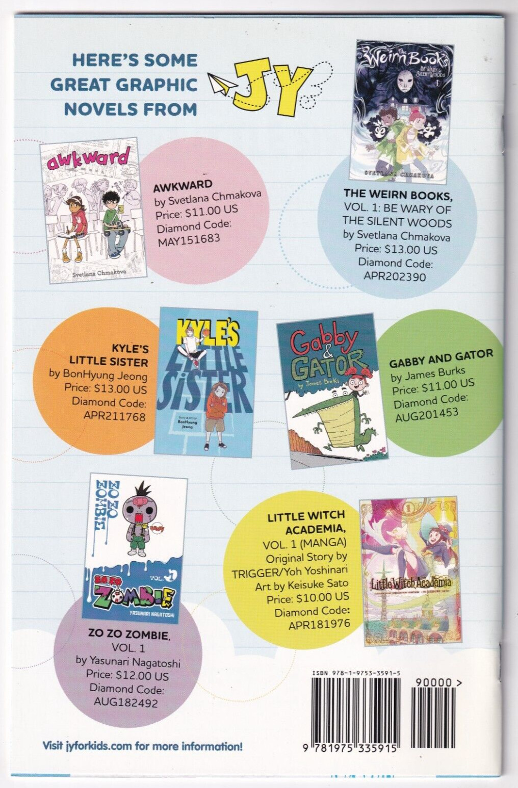 Kyle's Little Sister FCBD Free Comic Book Day 2021 Jy BonHyung Jeong ...