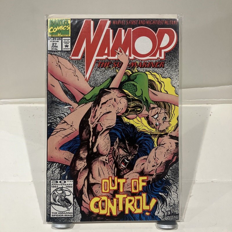 Namor, the Sub-Mariner #27 1992 Marvel Comics Comic Book | Comic Books ...