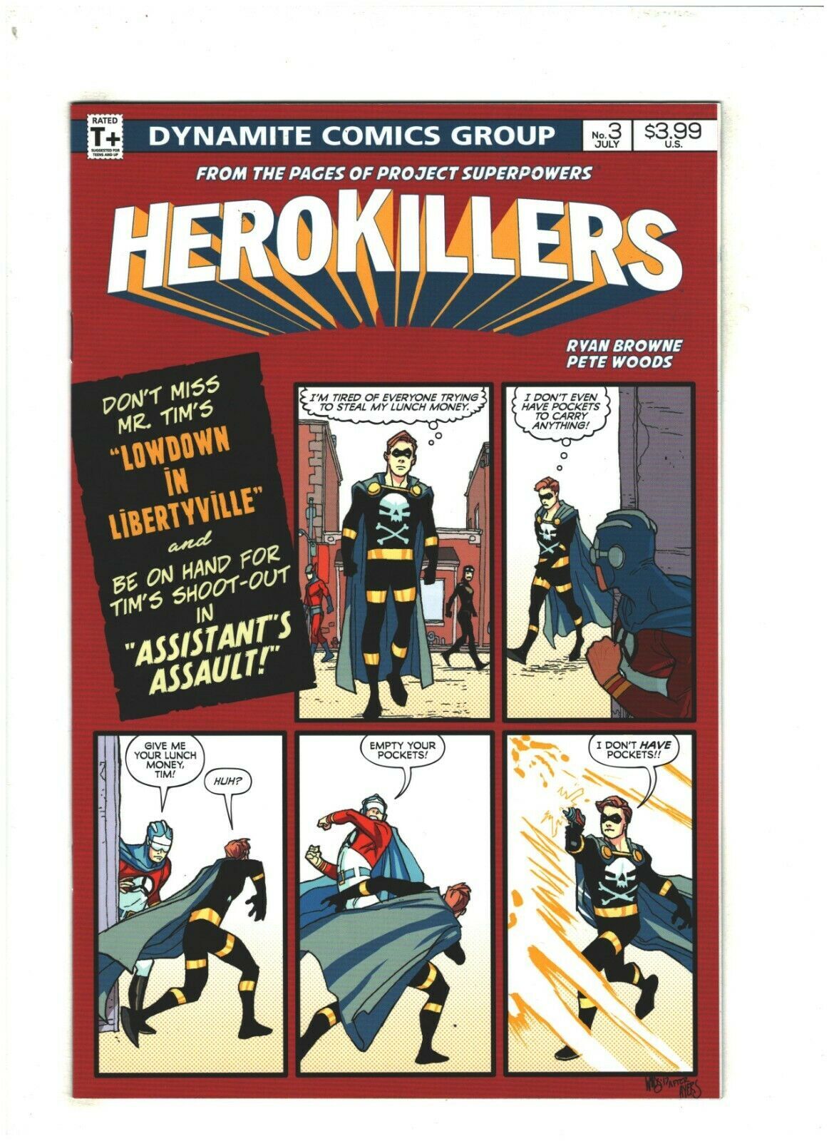 Project Superpowers: Hero Killers #3 NM- 9.2 Dynamite Comics 2017 | Comic Books - Modern Age ...