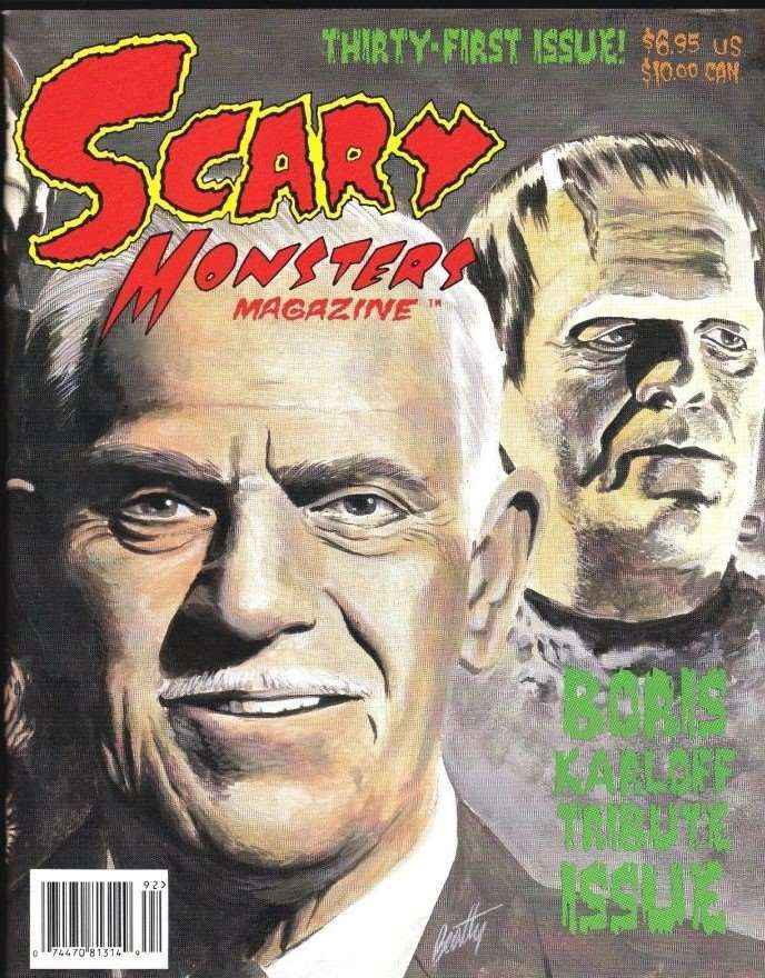 Scary Monsters Magazine #31 VF ; Dennis Druktenis | Boris Karloff ...