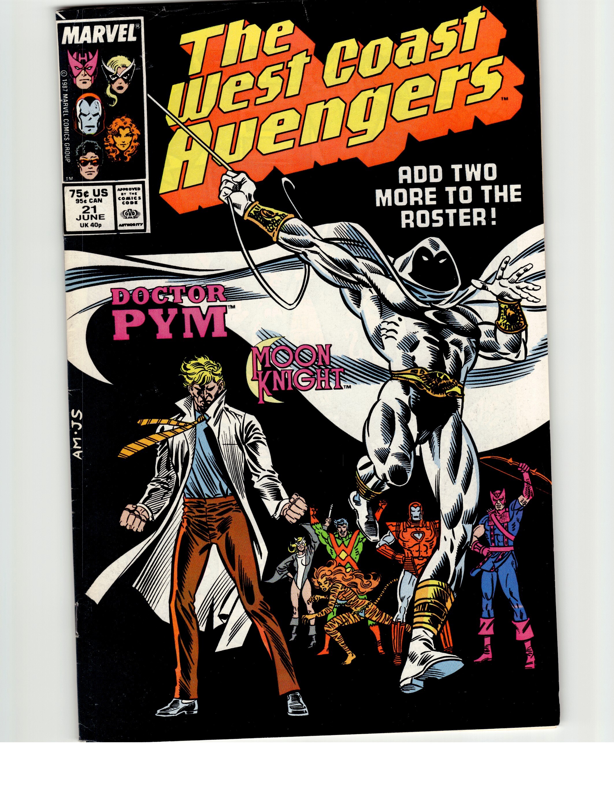 West Coast Avengers #21 (1987) West Coast Avengers / Avengers West ...
