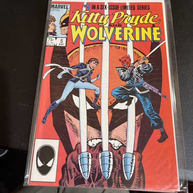Kitty Pryde and Wolverine #5 1985 Comic | Comic Books - Copper Age ...