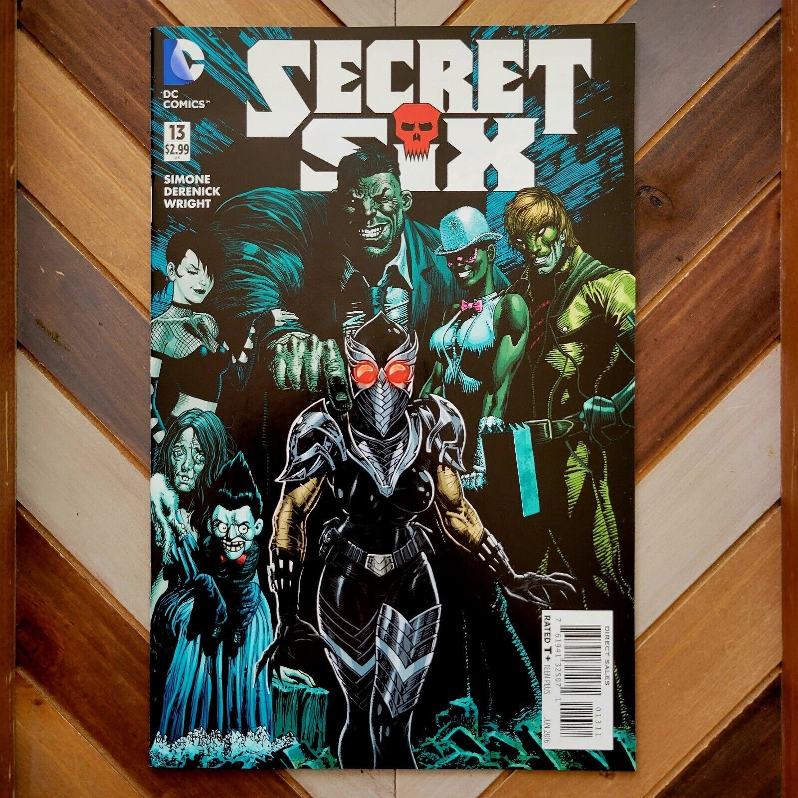 SECRET SIX #13 (DC 2016) High Grade / By Gail Simone / Liam Sharpe ...