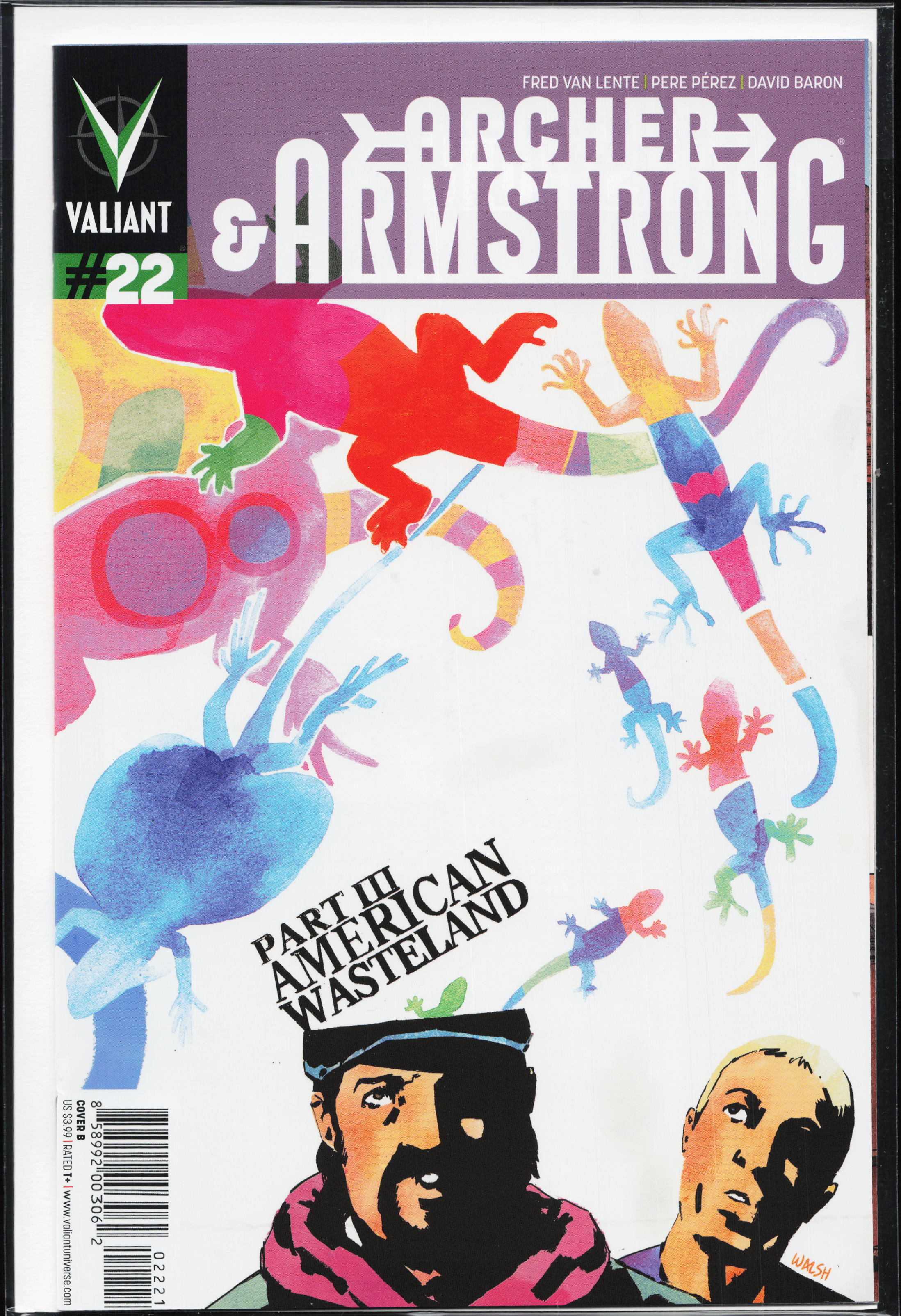 Archer and Armstrong #22 Cover B - Michael Walsh (2014) Archer | Comic ...