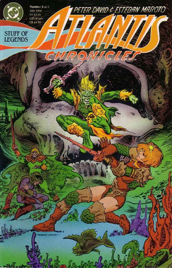 Atlantis Chronicles, The #5 FN ; DC | Comic Books - Copper Age, DC ...