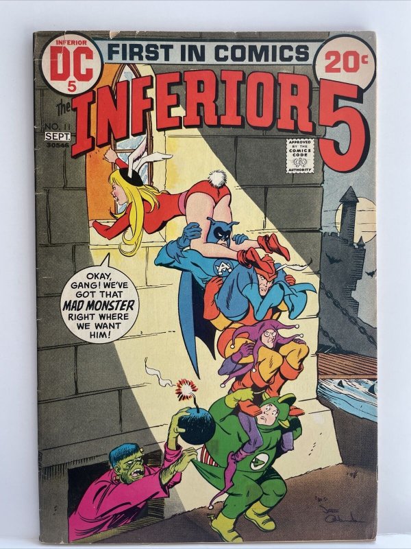 Inferior Five #11 1968 | Comic Books - Bronze Age, DC Comics / HipComic