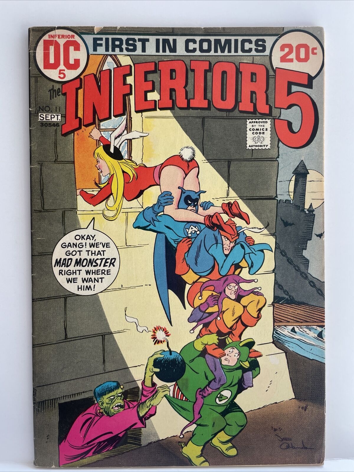 Inferior Five #11 1968 | Comic Books - Bronze Age, DC Comics / HipComic