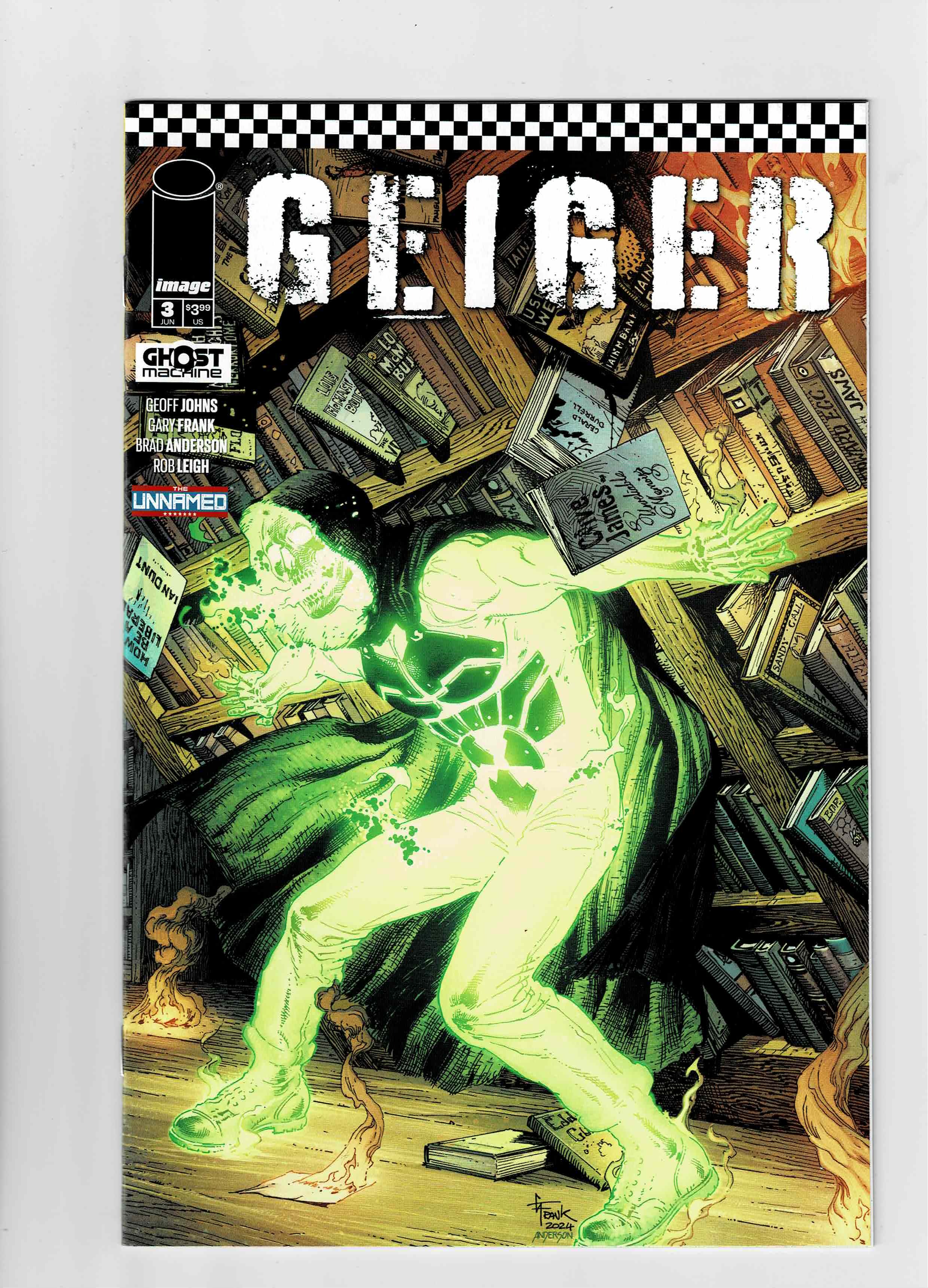 Geiger #3A (2024) NM+ (9.6) Barney the two-headed wolf, and Junkyard ...