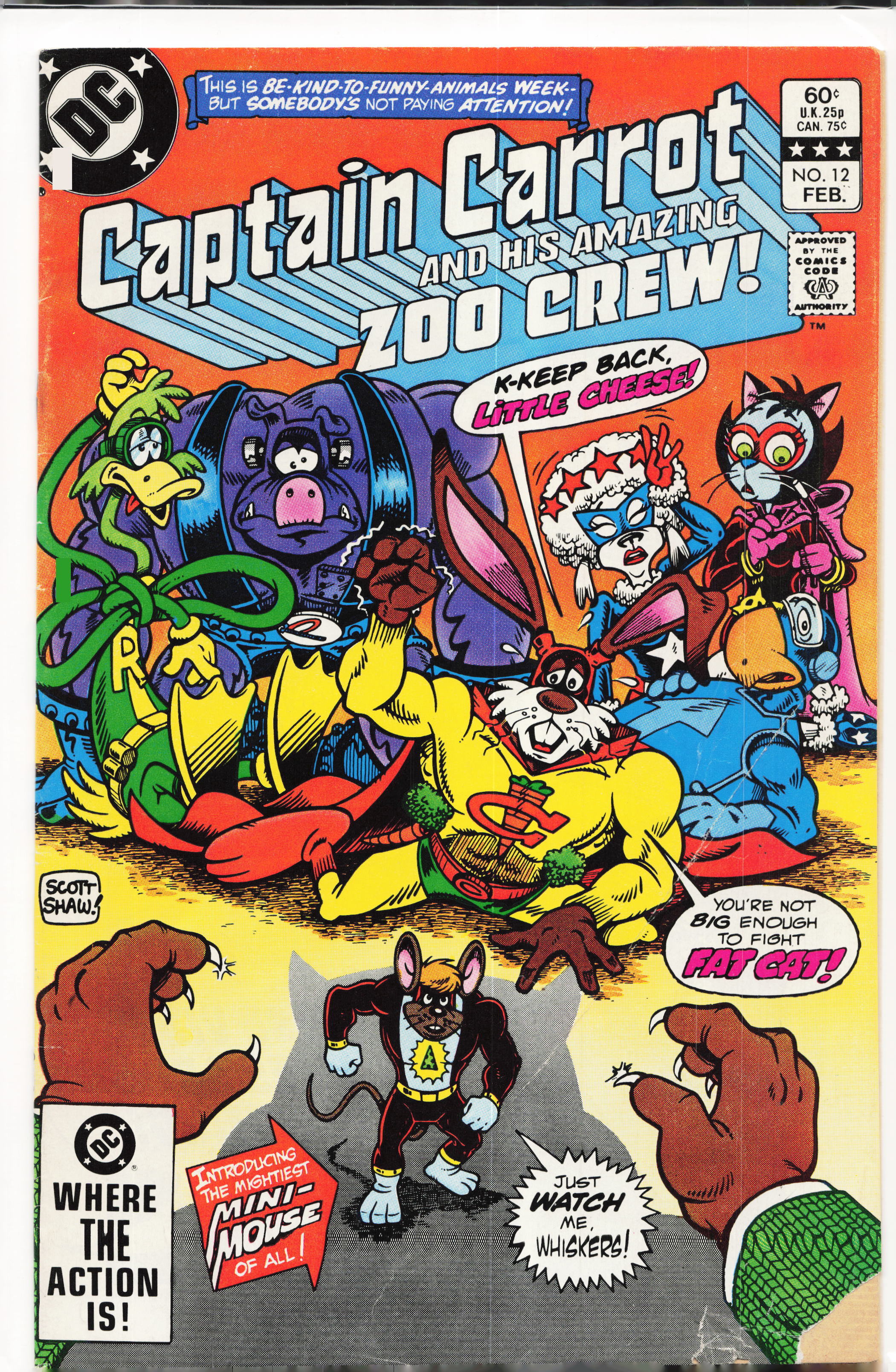 Captain Carrot and His Amazing Zoo Crew #12 (1983) Captain Carrot ...