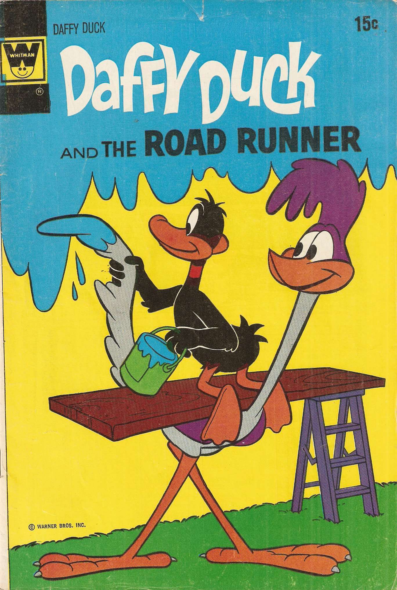 Daffy #81A VG ; Gold Key | low grade comic Whitman Daffy Duck Road ...