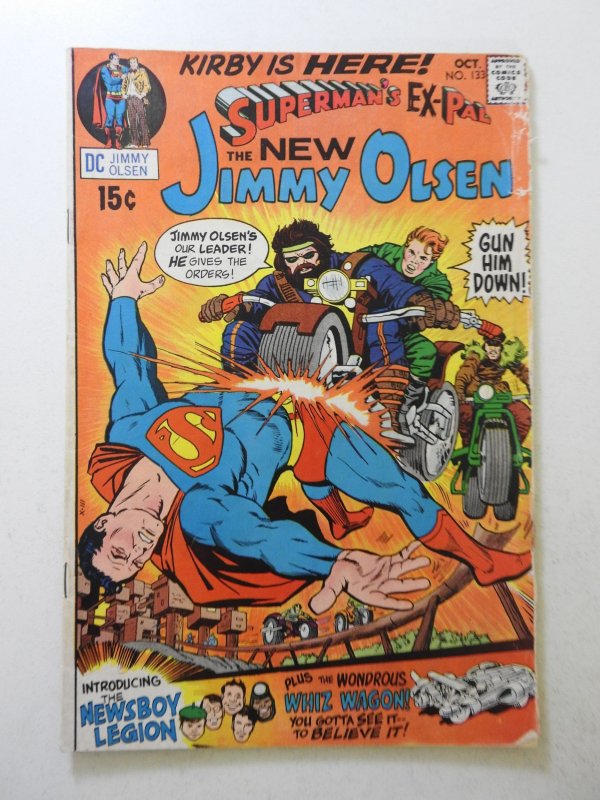 Superman's Pal, Jimmy Olsen #133 (1970) VG- Condition moisture stain ...