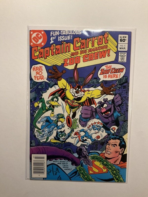 Captain Carrot And His Amazing Zoo Crew 1 Very Fine Vf 8.0 Dc Comics ...