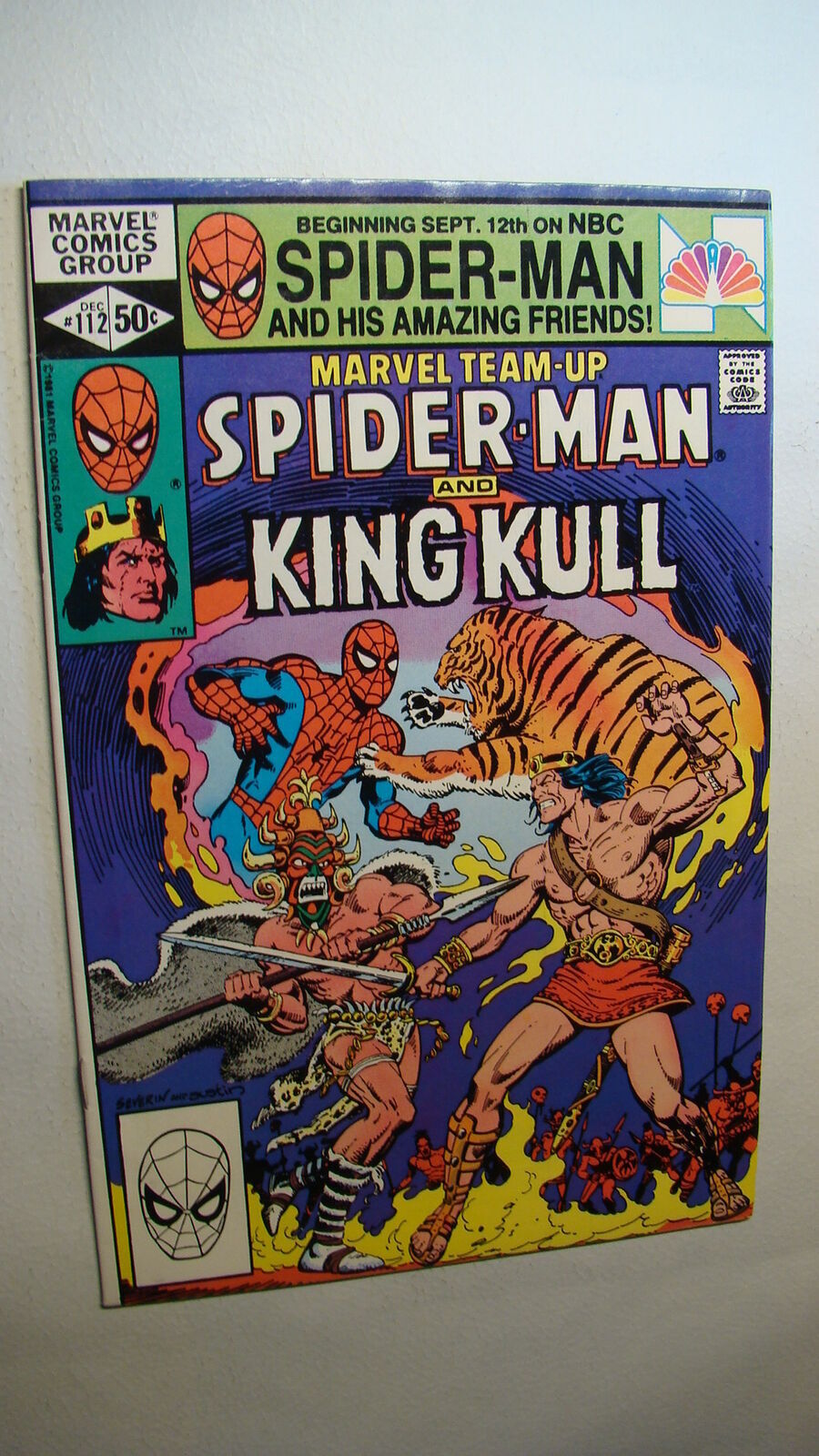 Marvel Team-Up 112 *Nm- 9.2* Spider-Man Kull Bronze AGE 1981 Robert E ...