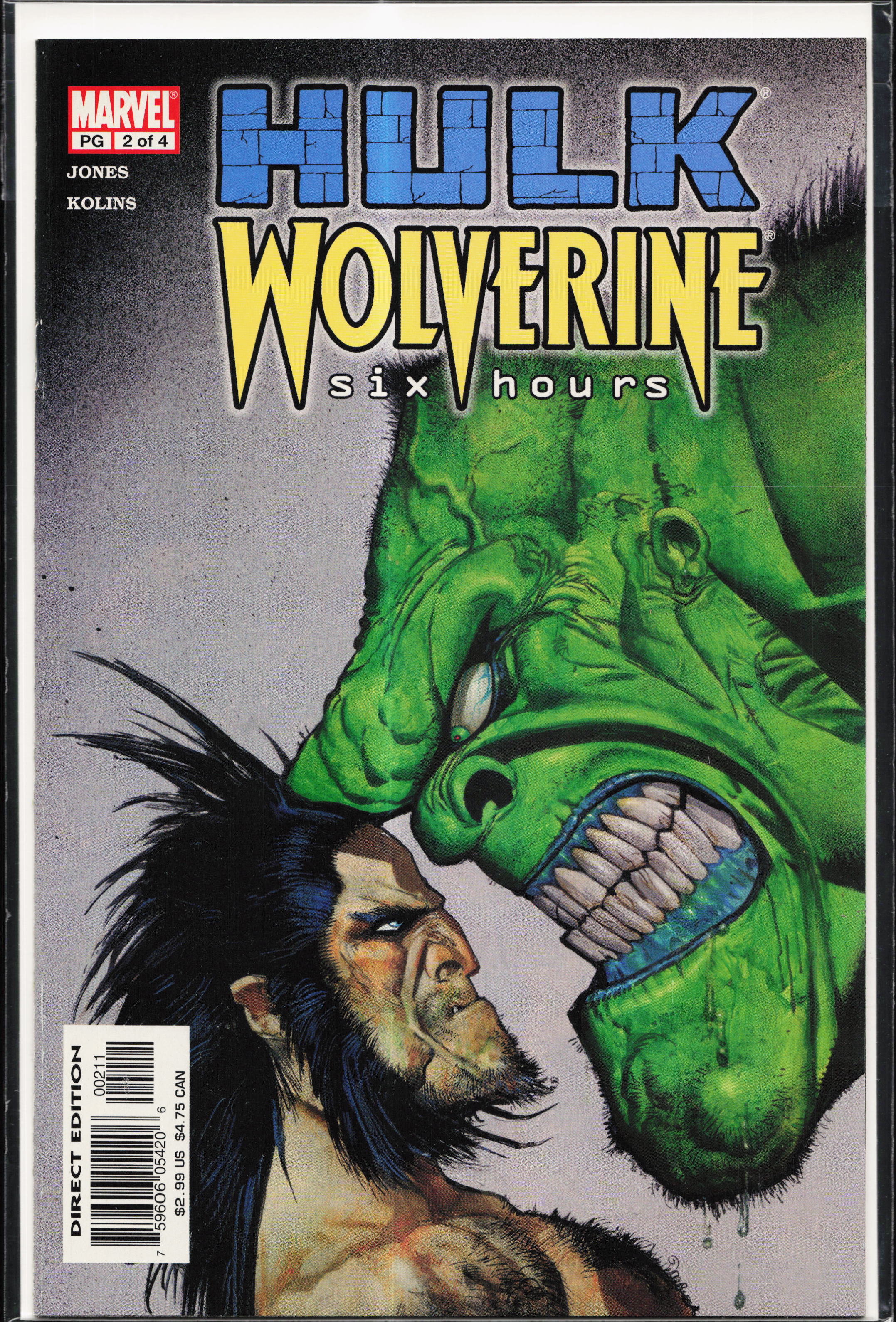 Hulk/Wolverine: 6 Hours #2 (2003) Wolverine | Comic Books - Modern Age ...