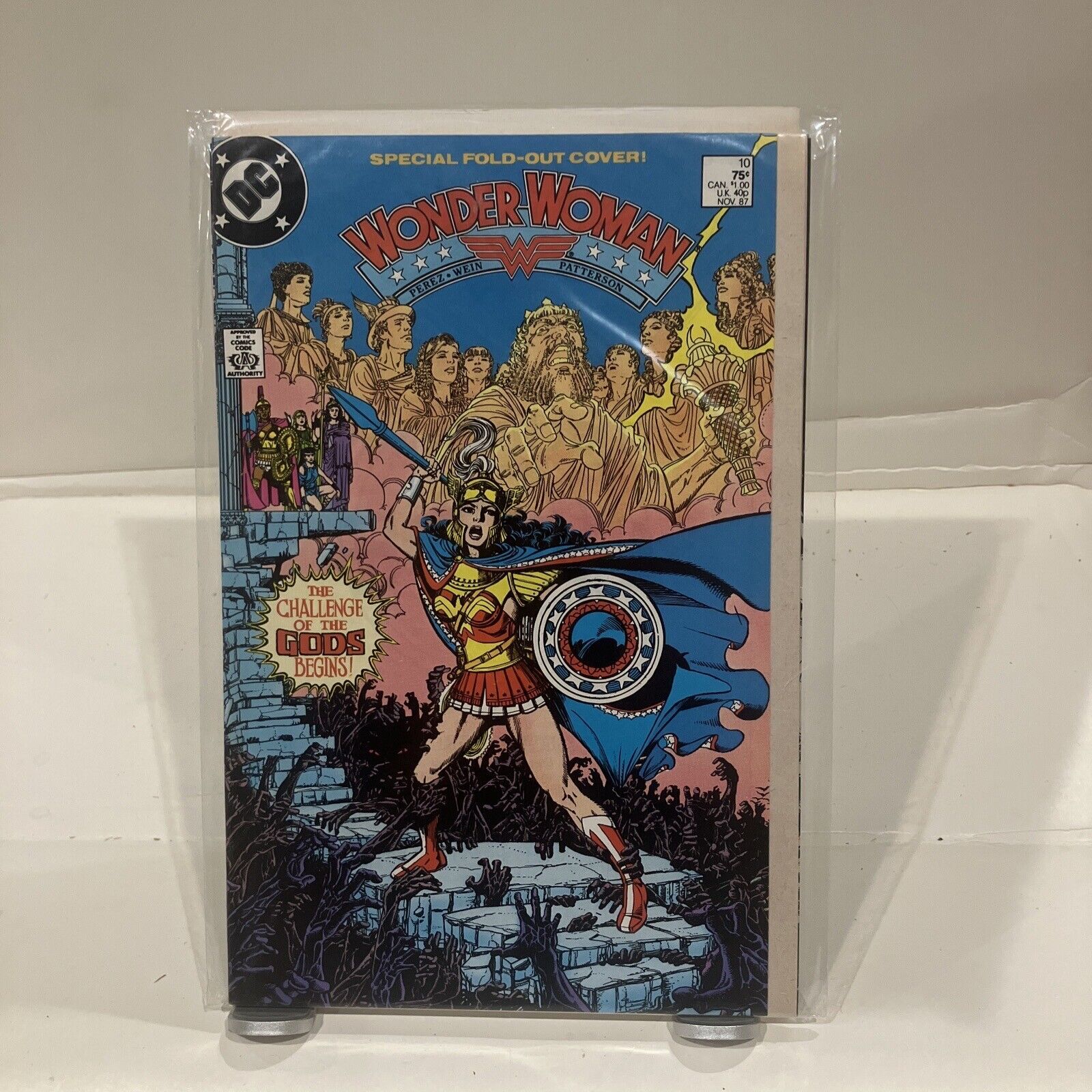 Wonder Woman #10 (Nov 1987) DC Comic The Challenge Of The Gods | Comic ...