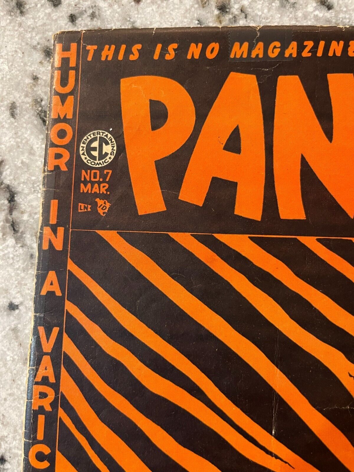 Panic # 7 VG Golden Age EC Comic Book Pre-Code Humor In A Varicose Vein ...