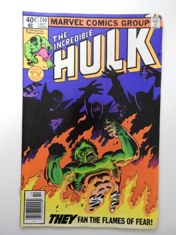 The Incredible Hulk #240 (1979) VG+ Condition | Comic Books - Bronze ...