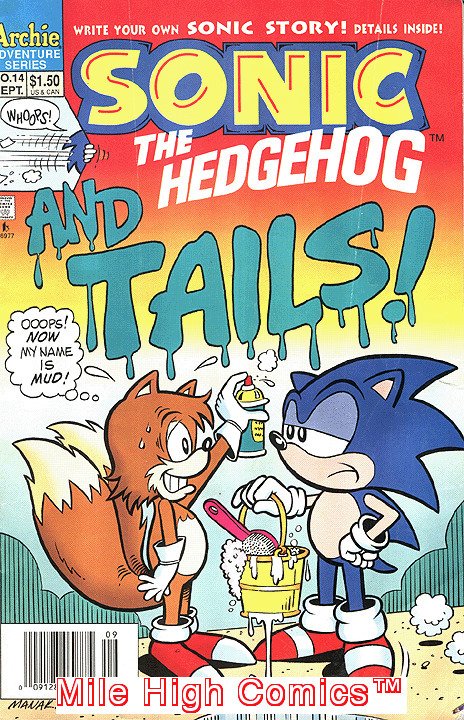 Sonic the Hedgehog-The Series (1993 Series) (Archie) #14 Newsstand Good ...