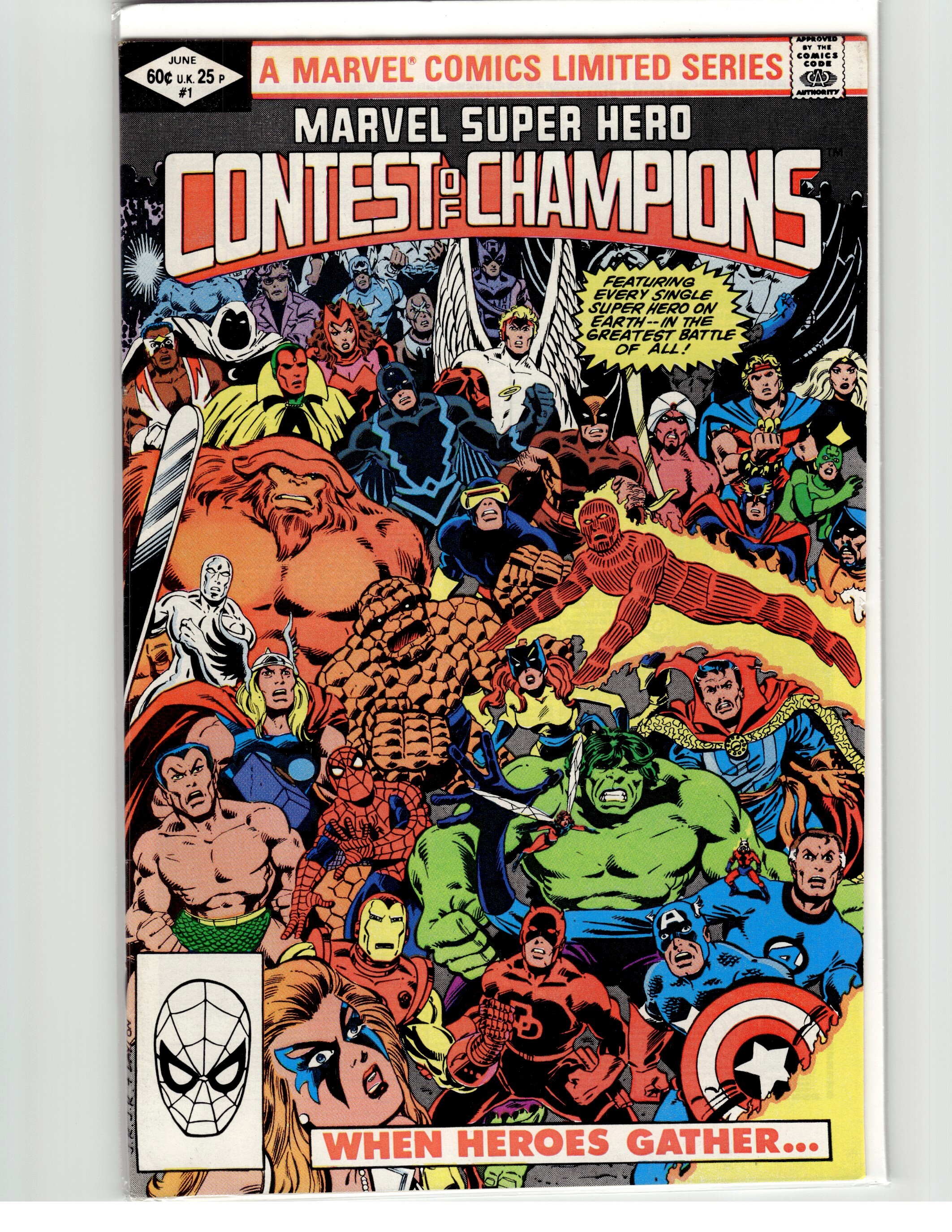Marvel Super Hero Contest of Champions #1 (1982) | Comic Books - Bronze ...