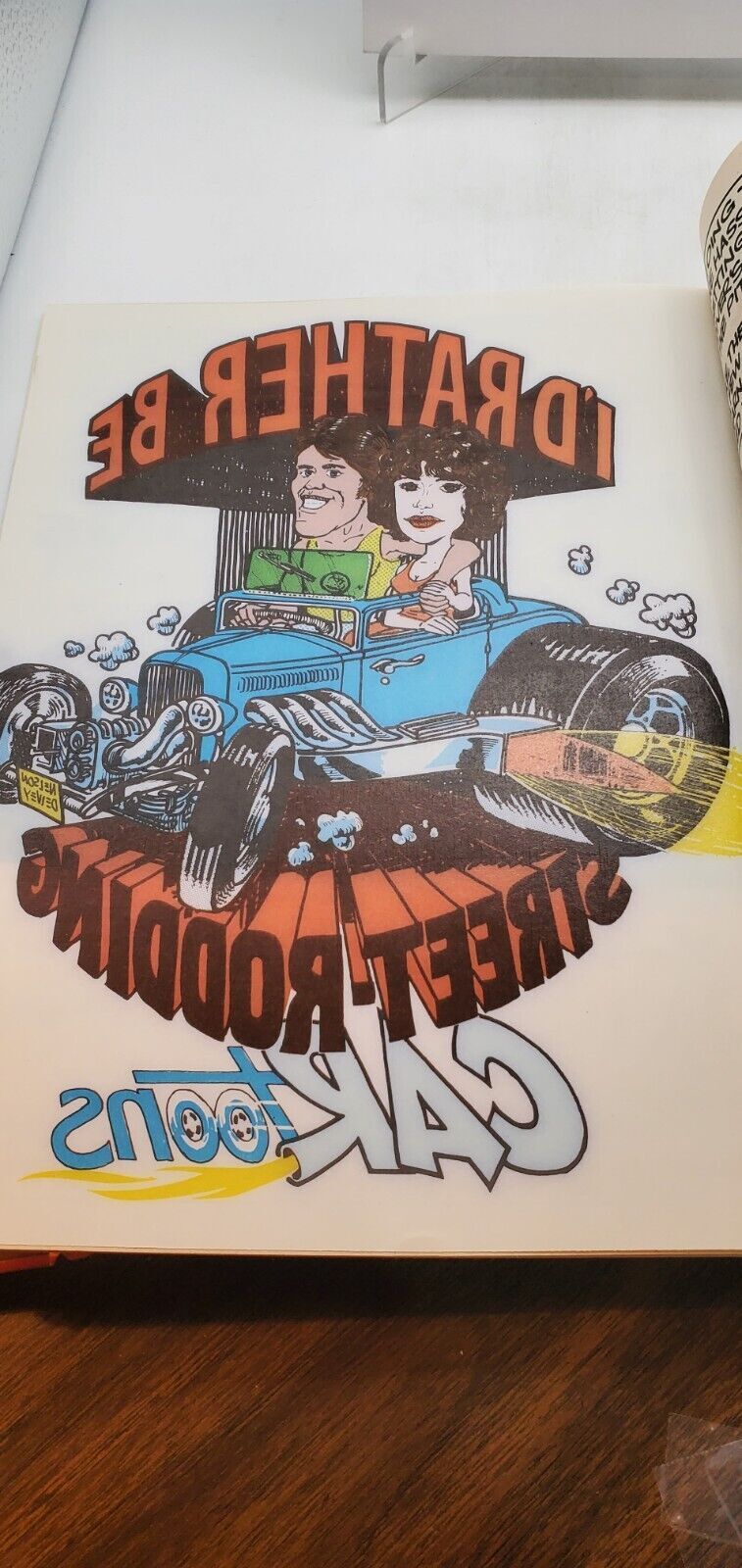 CARtoons Magazine July 1979 w/ both IRON-ONS, Cartoons for the car ...