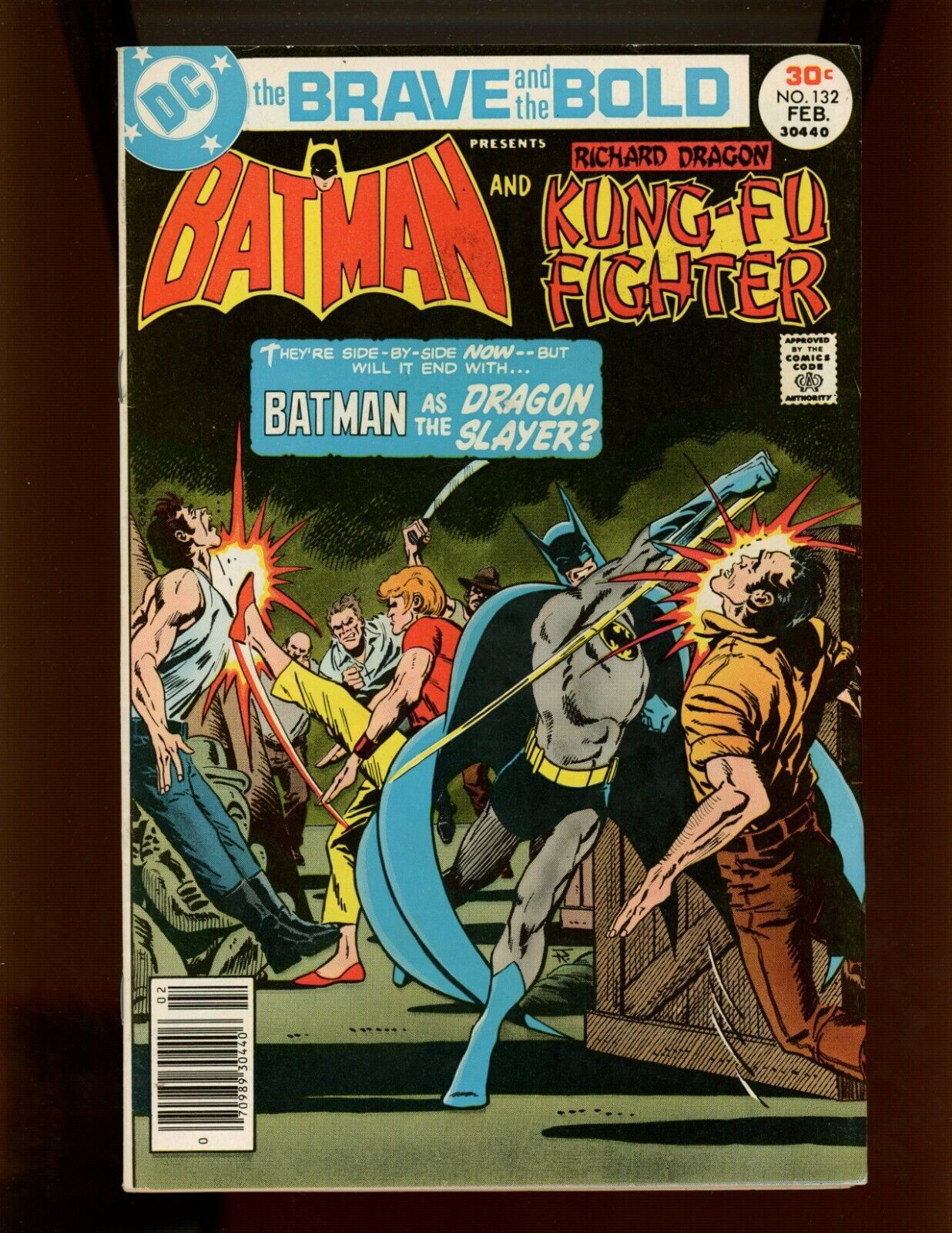 (1977) The Brave & The Bold #132 - BATMAN AND KUNG-FU FIGHTER! (7.0 ...