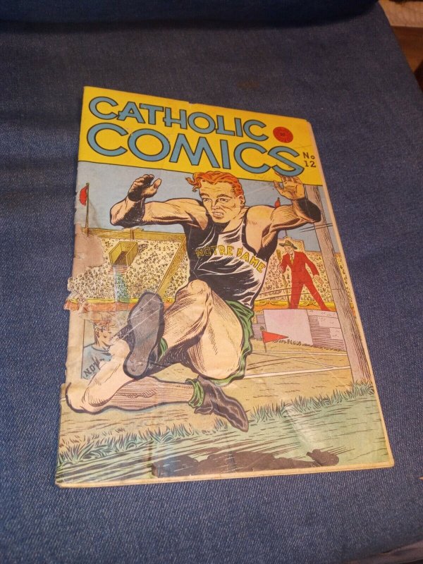Catholic Comics Volume 1 #12 approved reading 1947 golden age notre ...