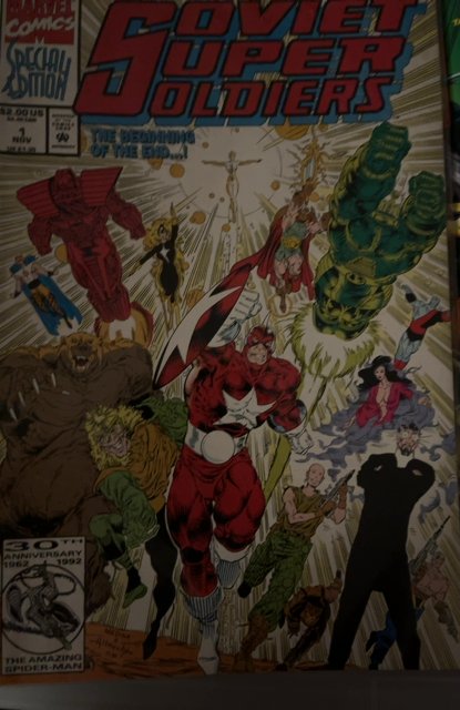 Soviet Super Soldiers (1992) Soviet Super Soldiers | Comic Books ...