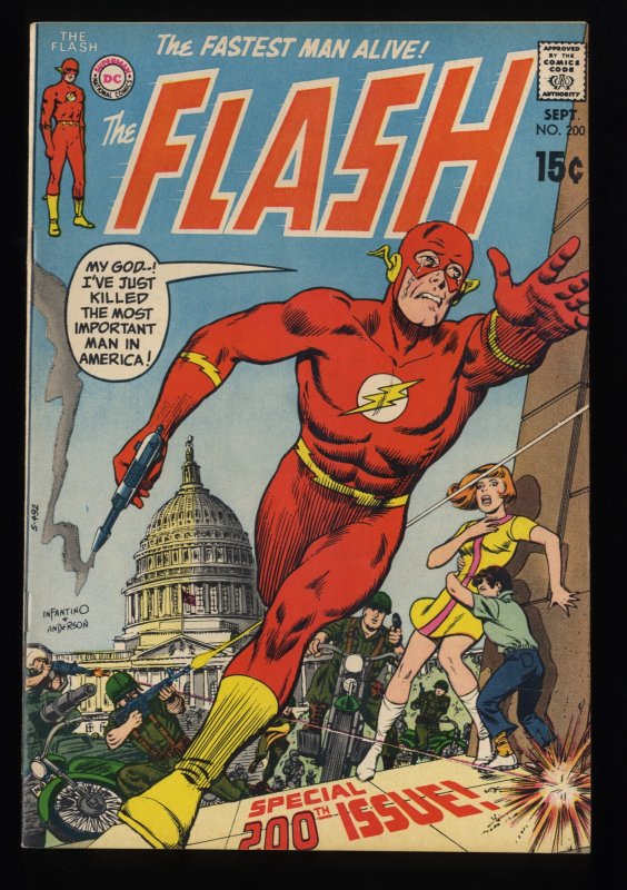Flash #200 VF+ 8.5 DC Comics | Comic Books - Bronze Age, DC Comics ...