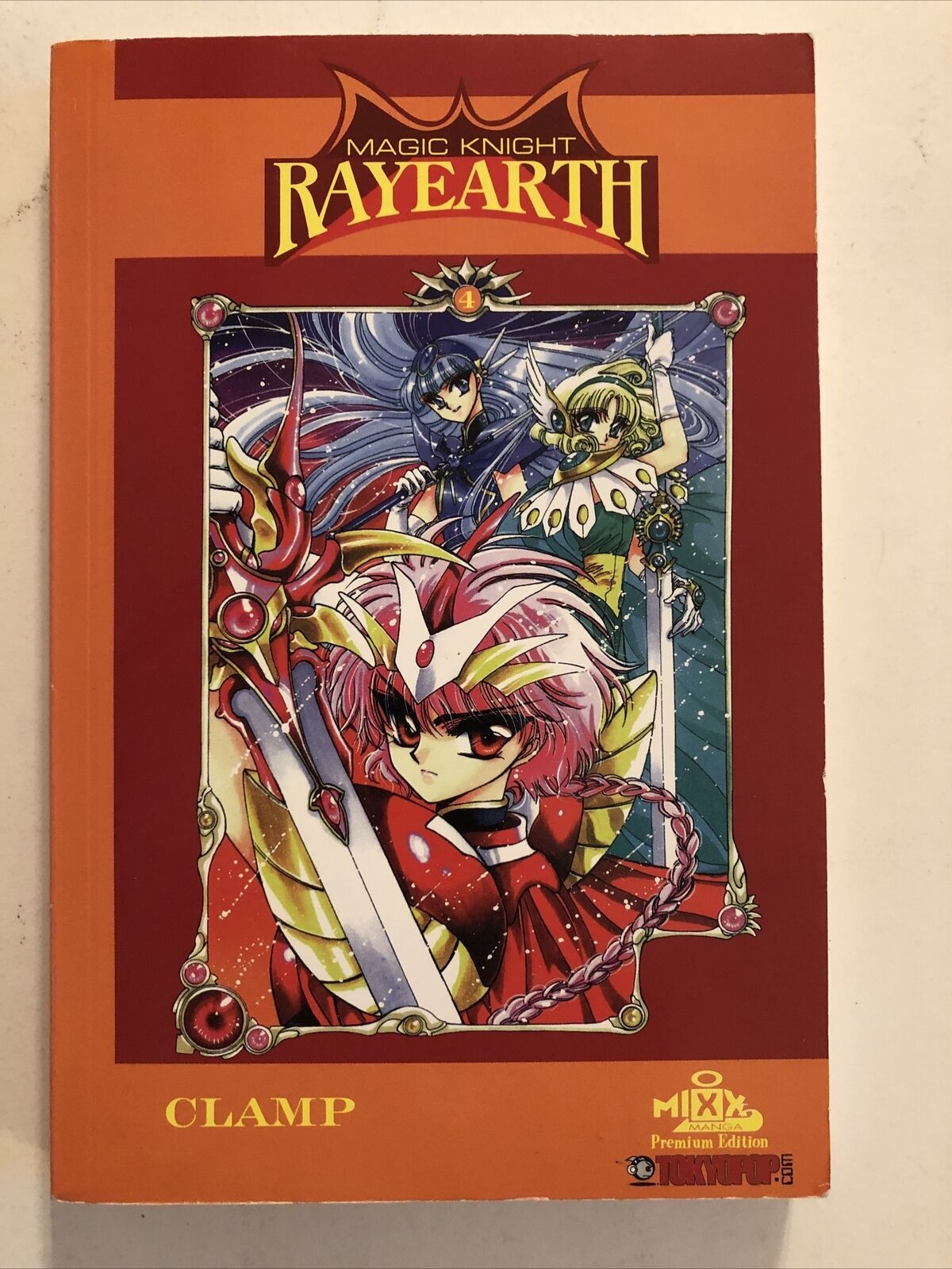 Magic Knight Rayearth II Tokyopop Clamp Volume 2 3 + Rayearth 1 Manga ...