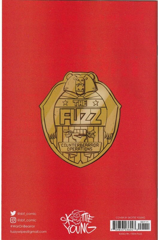 Shirtless Bear Fighter # 1 Skottie Young Variant Cover NM Image Comics ...