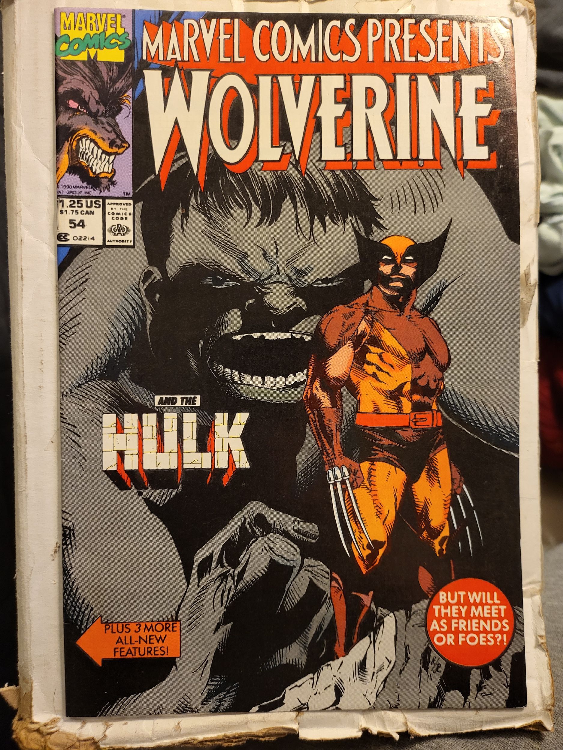 Marvel Comics Presents #54 (1990) abc | Comic Books - Copper Age ...