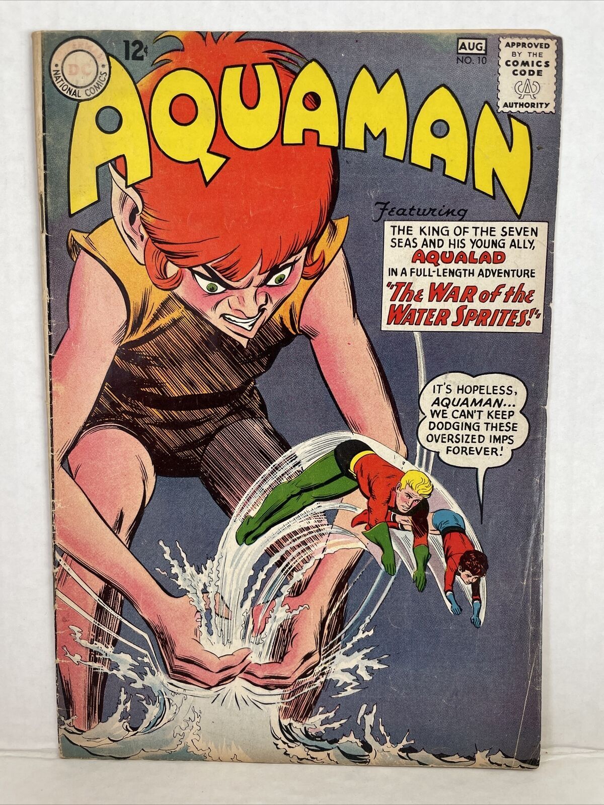 Aquaman #10 Quisp And Quirk Appearance | Comic Books - Silver Age, DC ...