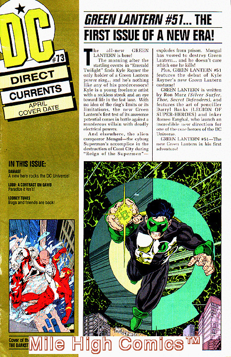DC DIRECT CURRENTS (1988 Series) #73 Fine Comics Book | Comic Books ...