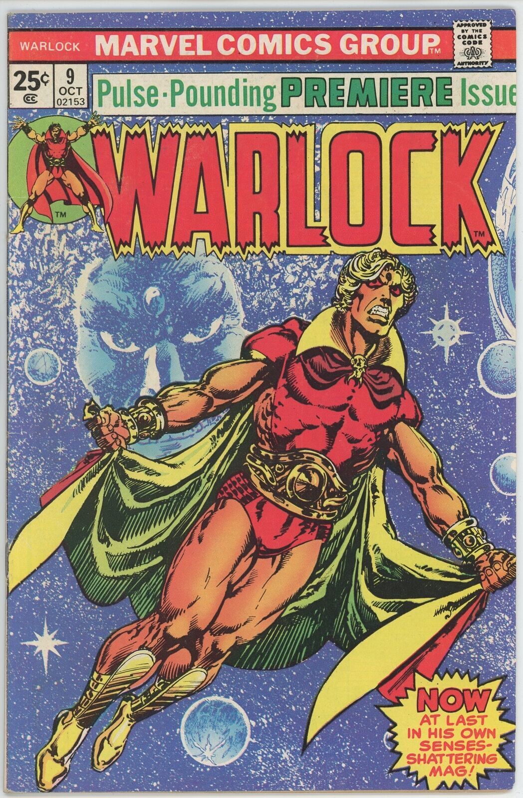 Warlock #9 (1972) - 6.0 FN *Return of Warlock & Thanos* | Comic Books ...