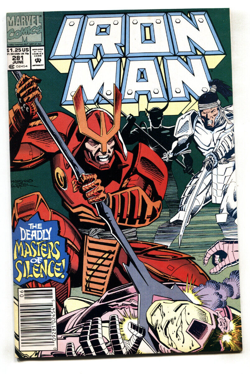 Iron Man #281 1992- 1st WAR MACHINE ARMOR- comic book | Comic Books ...