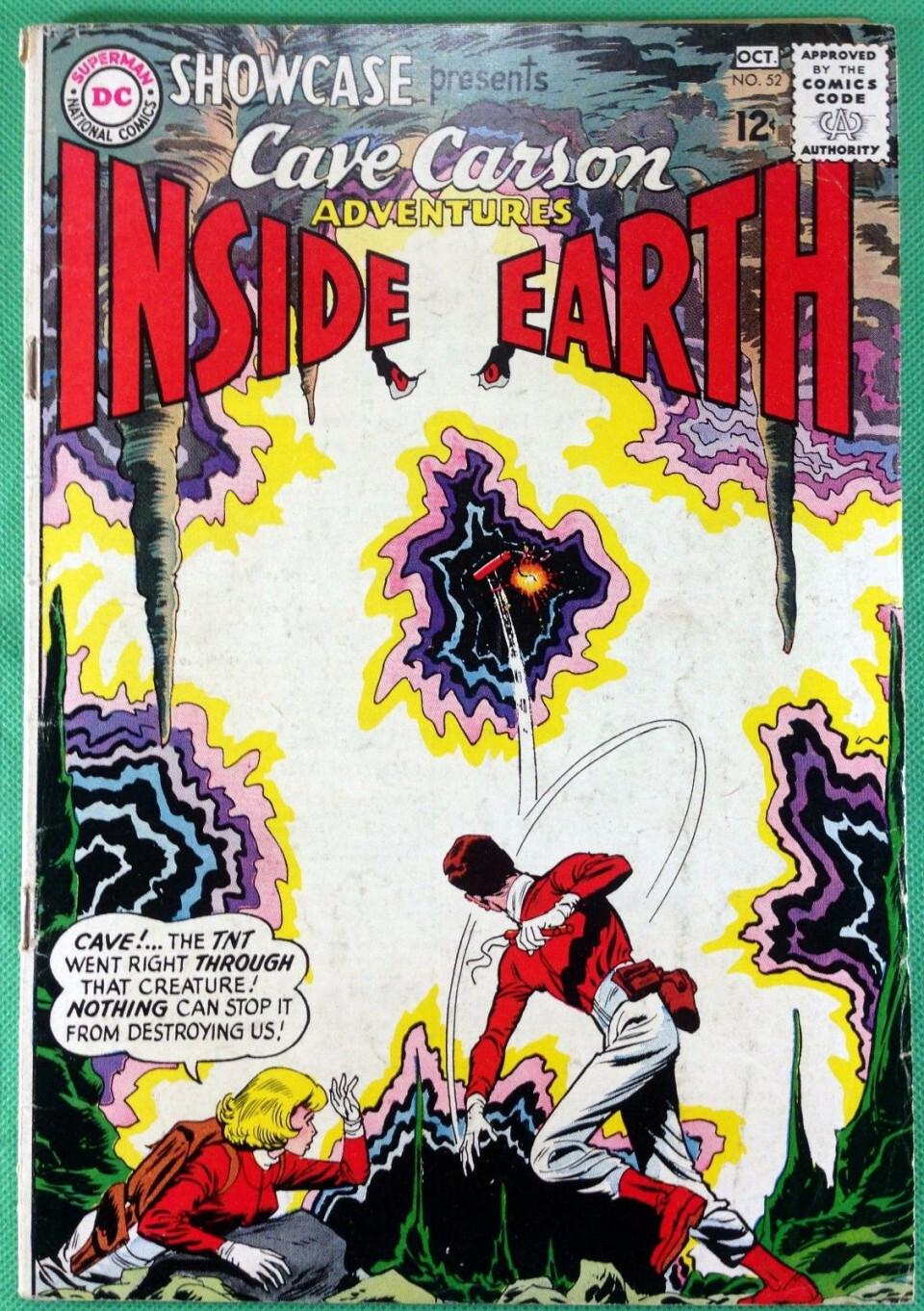 Showcase (1956) #52 VG/FN (5.0) featuring Cave Carson | Comic Books ...